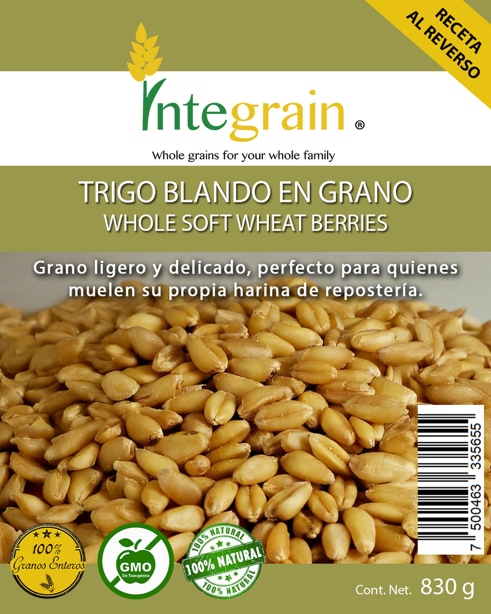 Trigo Blando Blanco en Grano – Integrain